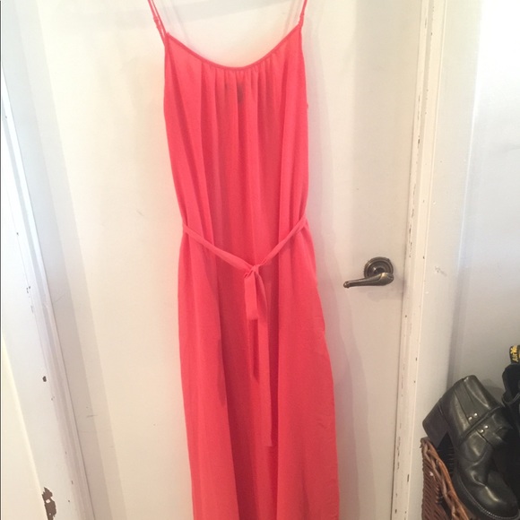 Forever 21 | Dresses | Used Forever 2 Coral Maxi | Poshmark